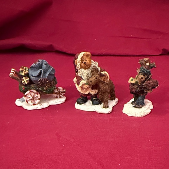 Boyds Bears | Holiday | Boyds Bears Holiday Figurine Trio Perfect For A ...